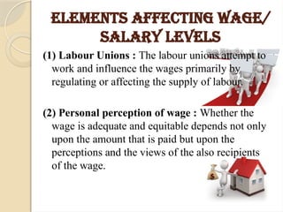 wage structure rewards and compensation | PPTX