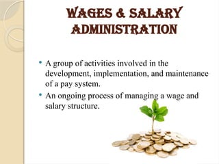 wage structure rewards and compensation | PPTX