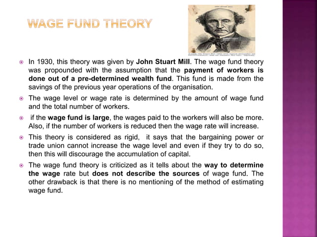 Wage Theories.pptx | Job Market | Economy