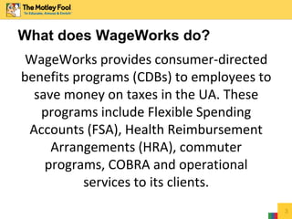 WageWorks Deck | PPT