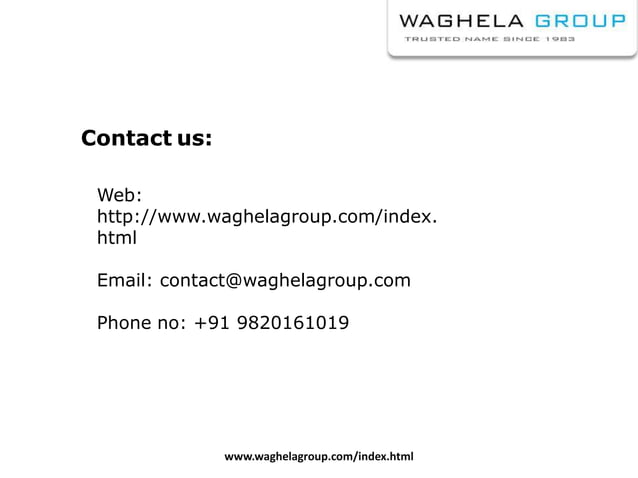 Waghela group | PPTX
