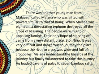 Biuag and Malana Report | PPTX