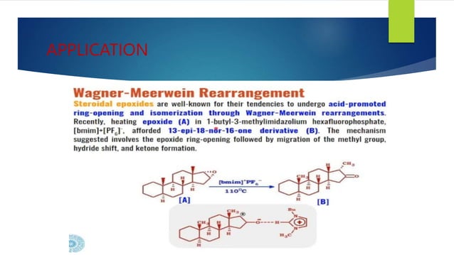 WAGNER-MEERWEIN REARRANGEMENT 123 [Autosaved].pptx | Chemistry | Science
