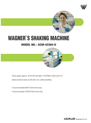 Wagner`s shaking machine | PDF