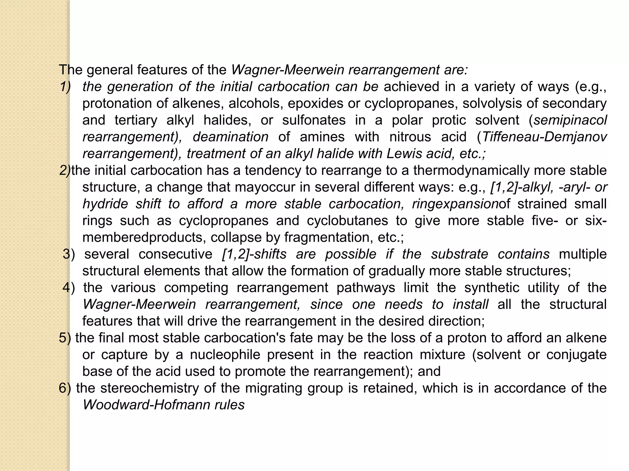 Wagnor meerwin reaction | PPTX