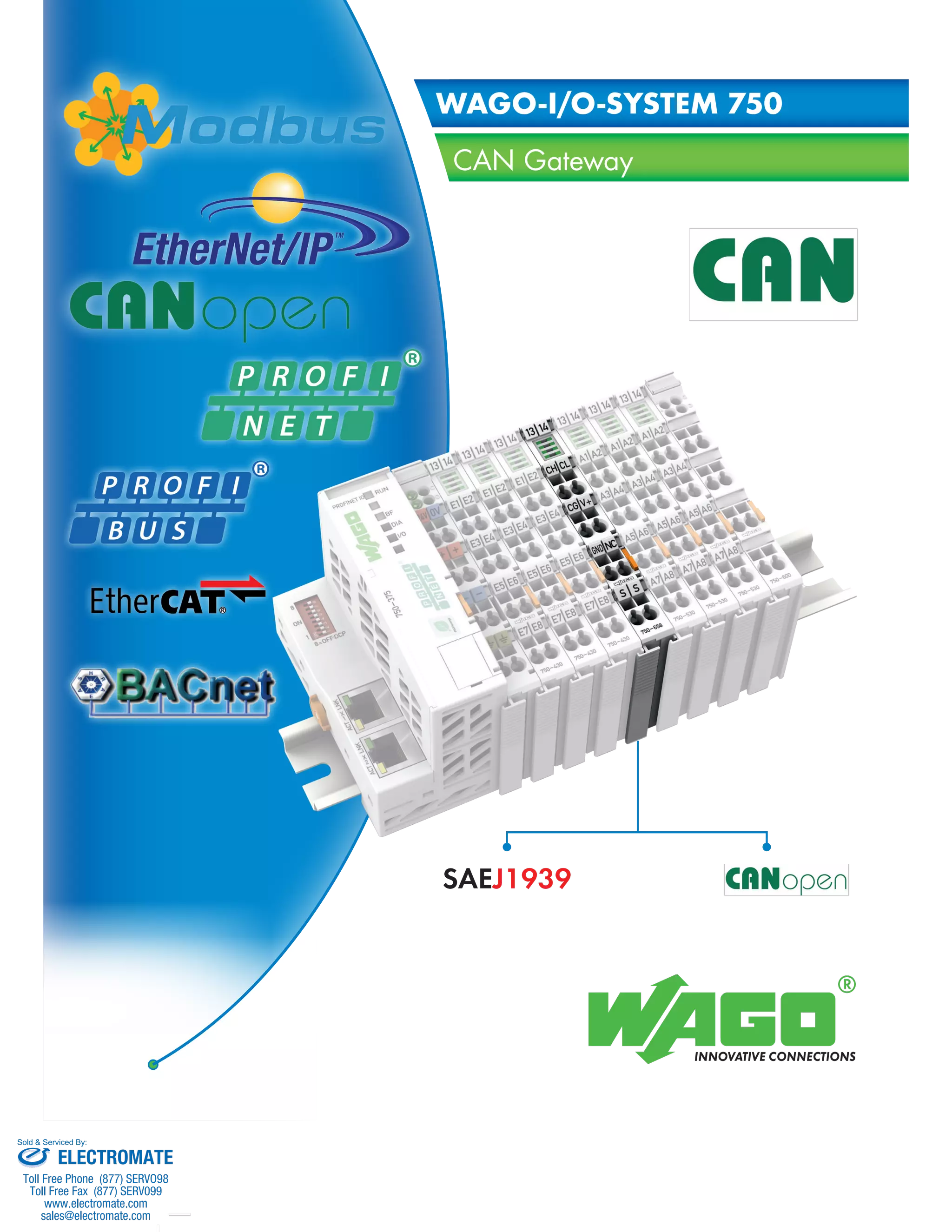 Wago can gateway_brochure | PDF