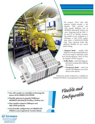 Wago can gateway_brochure | PDF