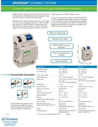 Wago epsitron power_supplies_catalog | PDF