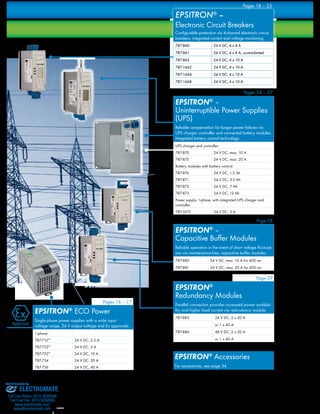 Wago epsitron power_supplies_catalog | PDF