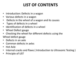 Wagon repair workshop, West Central Railway, Kota, Rajasthan | PPTX ...