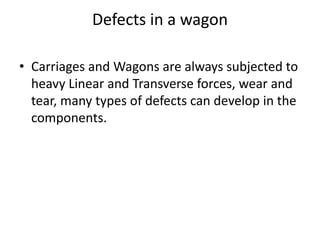 Wagon repair workshop, West Central Railway, Kota, Rajasthan | PPTX ...