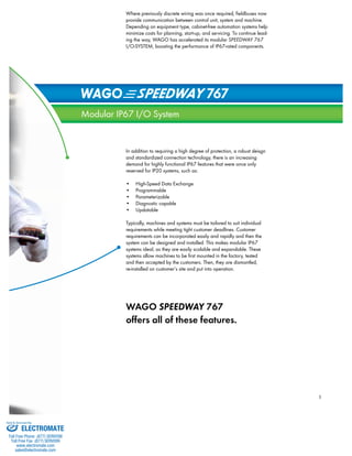 Wago speedway catalog | PDF