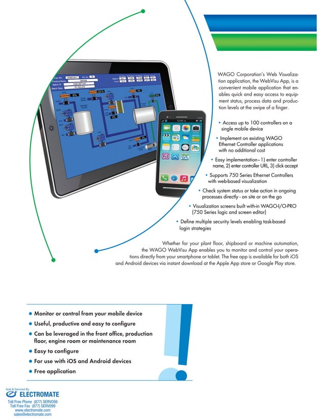 Wago web visu_app_brochure | PDF | Smartphones | Consumer Electronics
