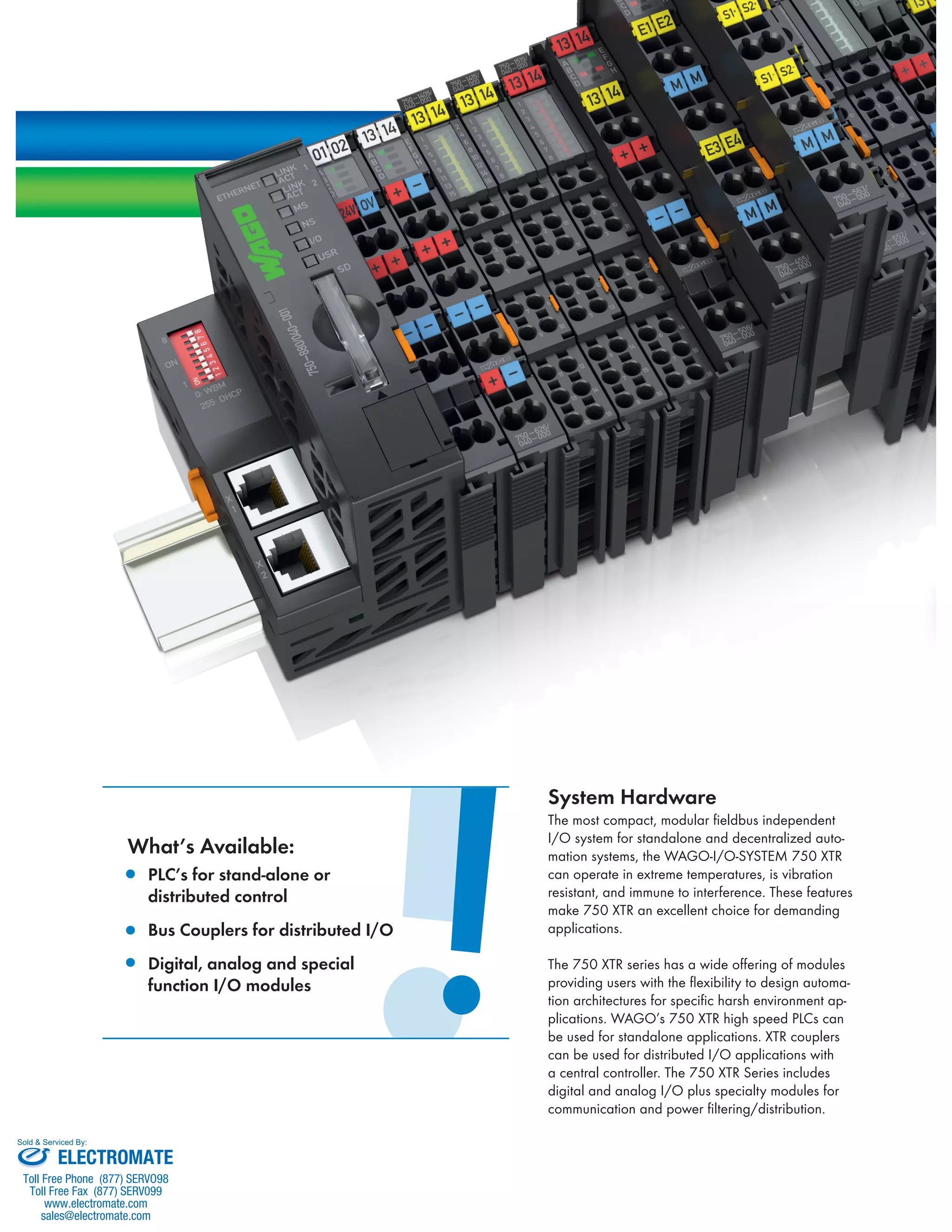 Wago xtr brochure | PDF