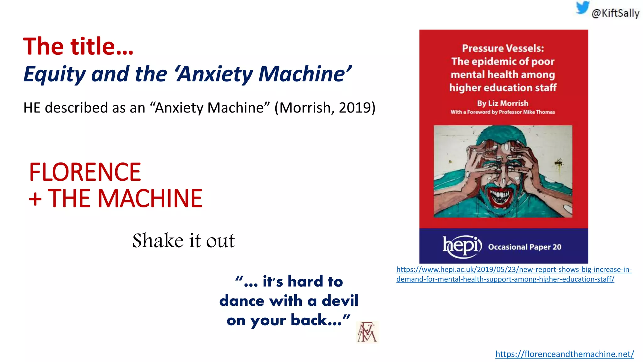 Professor Sally Kift — Equity and the ‘Anxiety Machine’: Fitting your ...