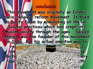 Wahabi movement | PPT