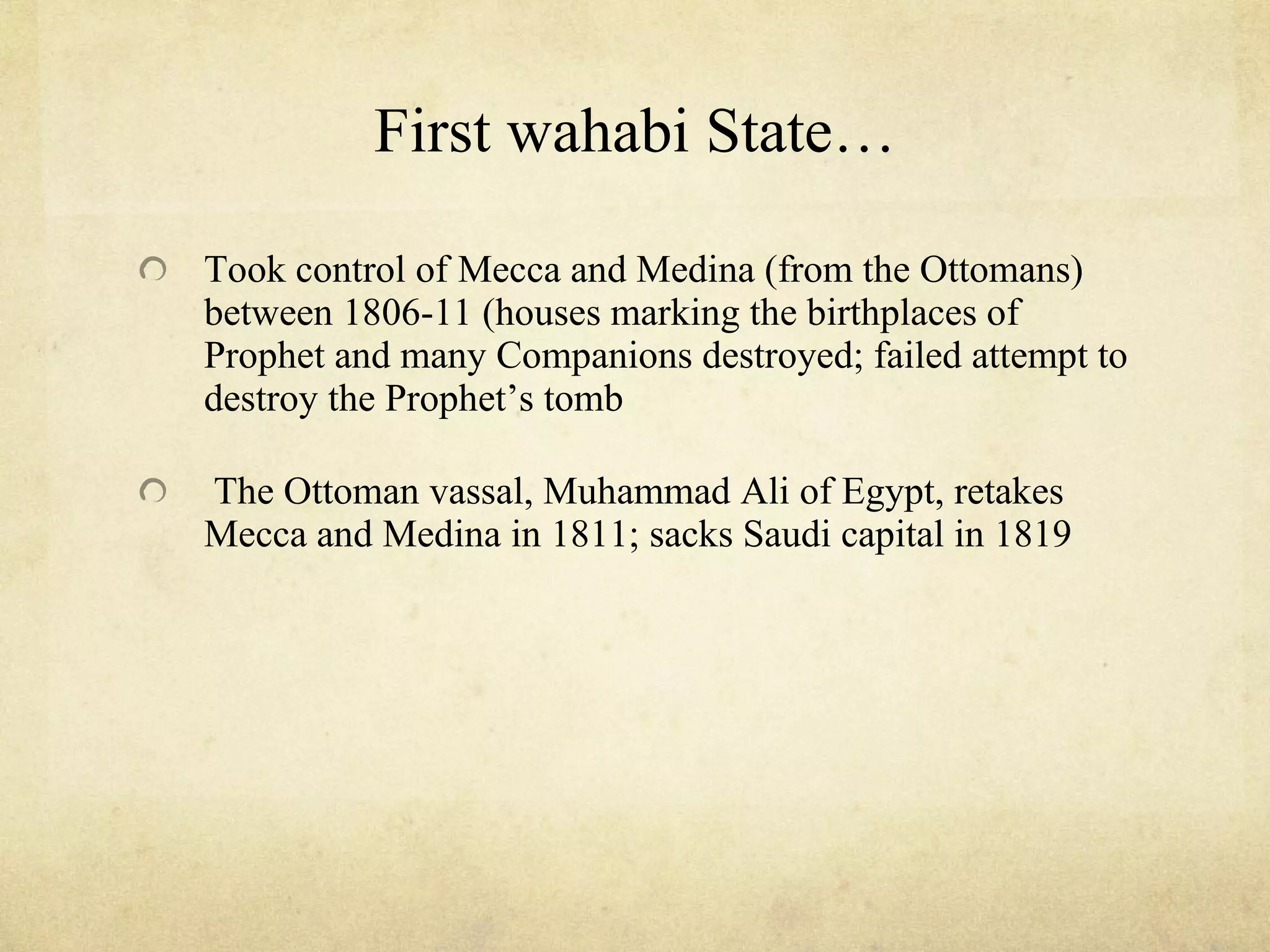 Wahhabism and salafism | PPT