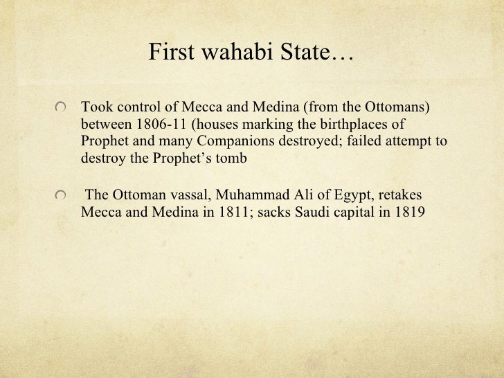 Wahhabism and salafism