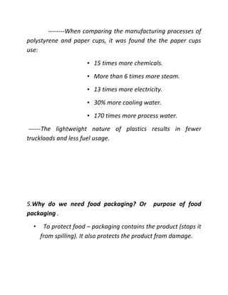 Food Packaging | PDF