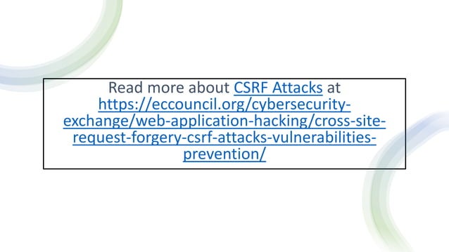 WAHS-CSRF Attacks | PPT