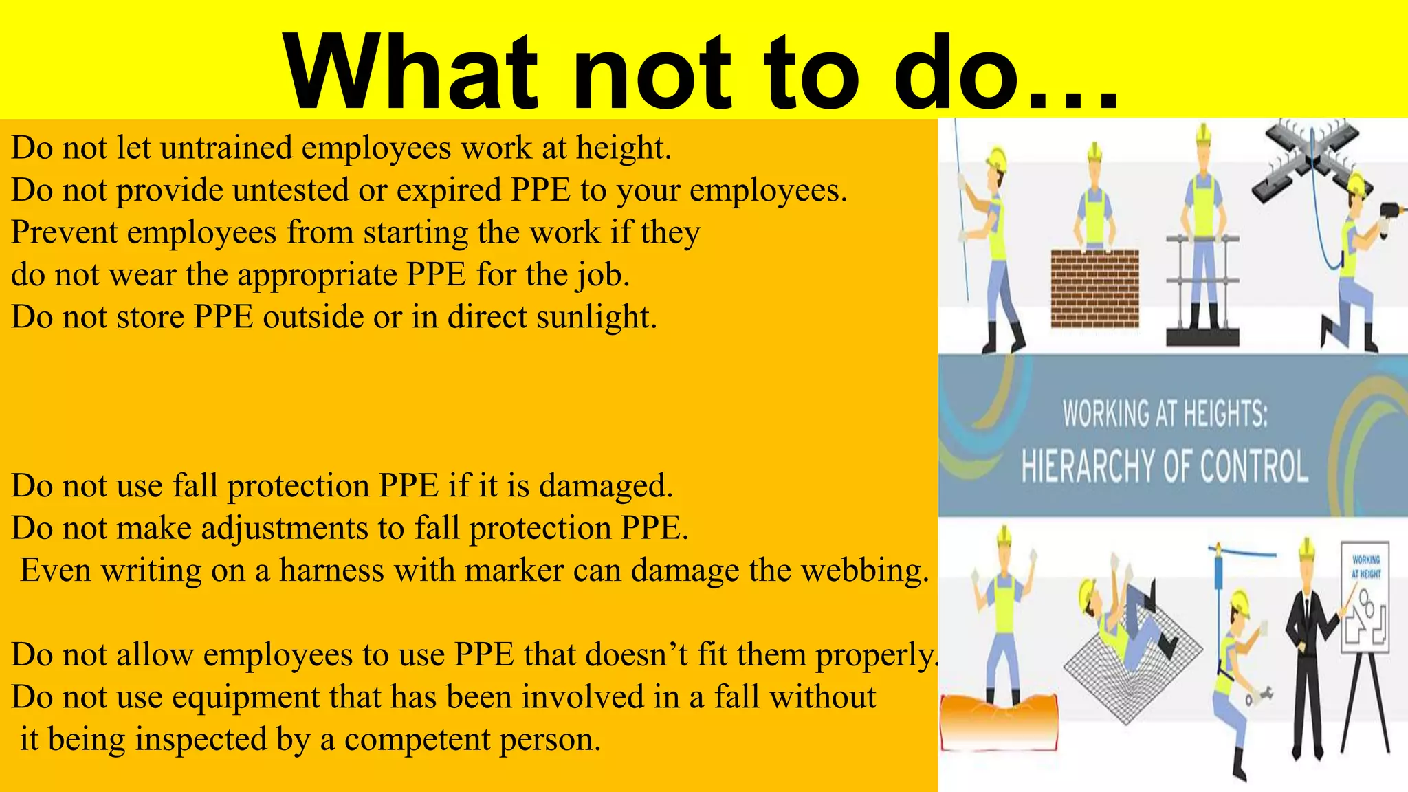 Work at Height Awareness | PPTX