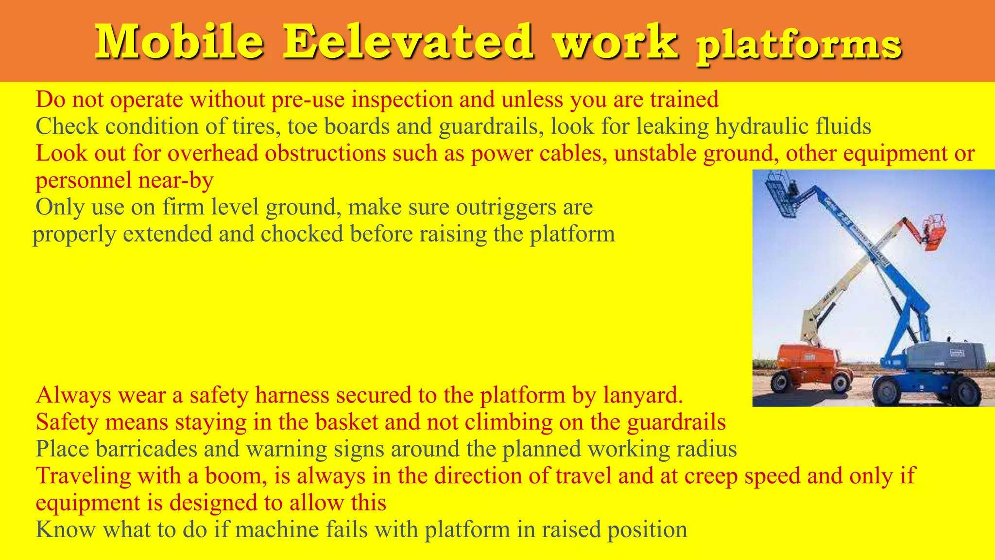 Work at Height Awareness | PPTX