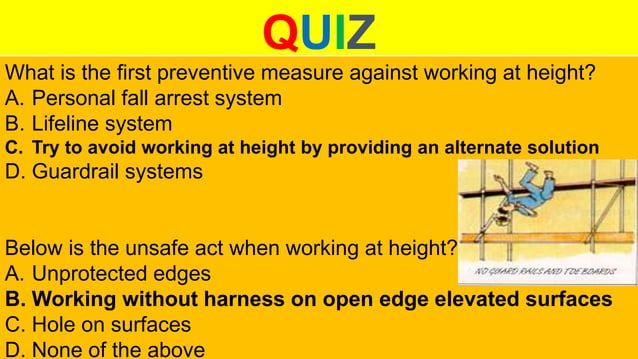Work at Height Awareness | PPTX