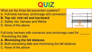 Work at Height Awareness | PPTX
