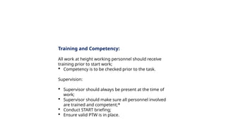 Work at height for construction work Training.pptx