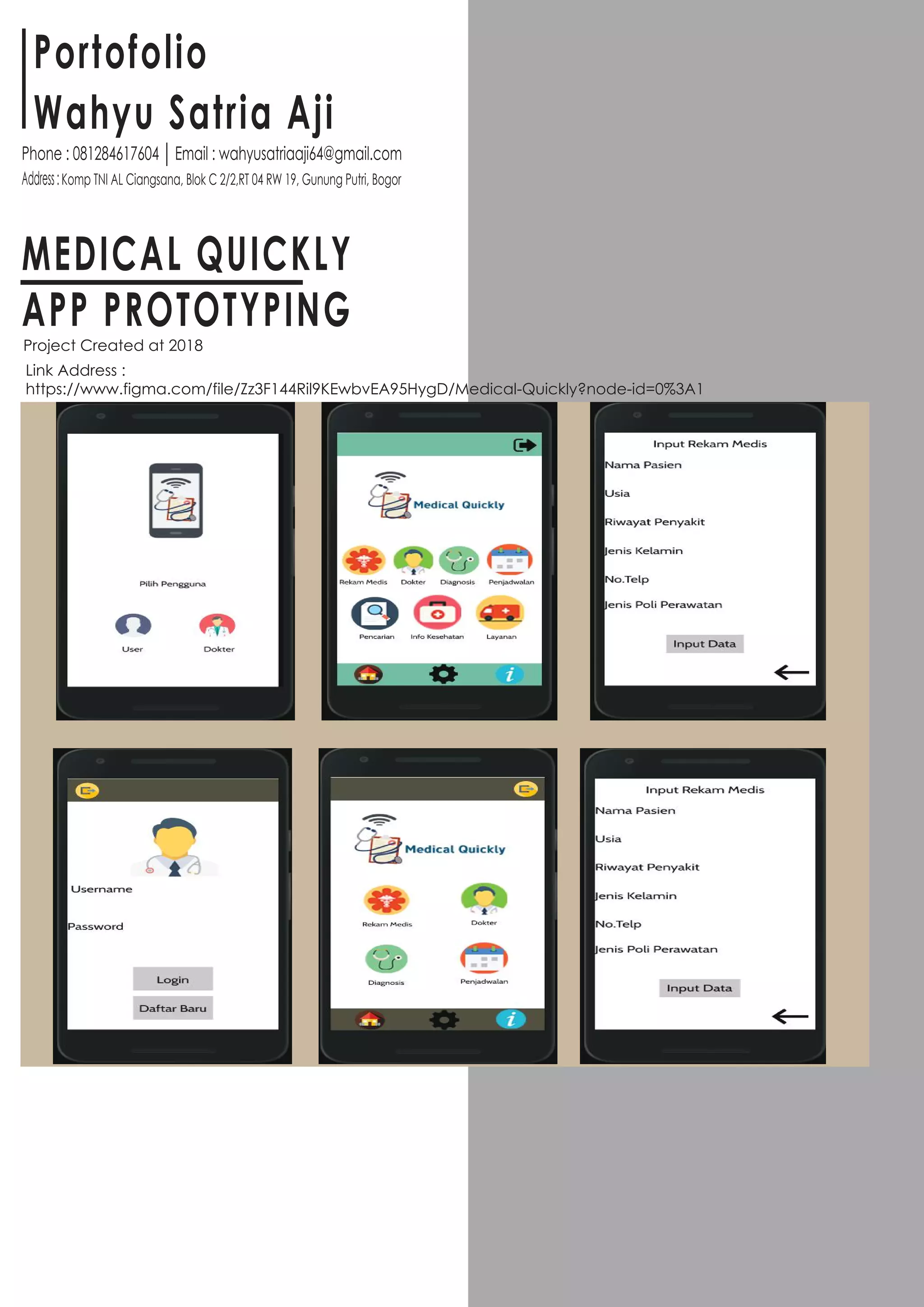 Wahyu aji portofolio | PDF