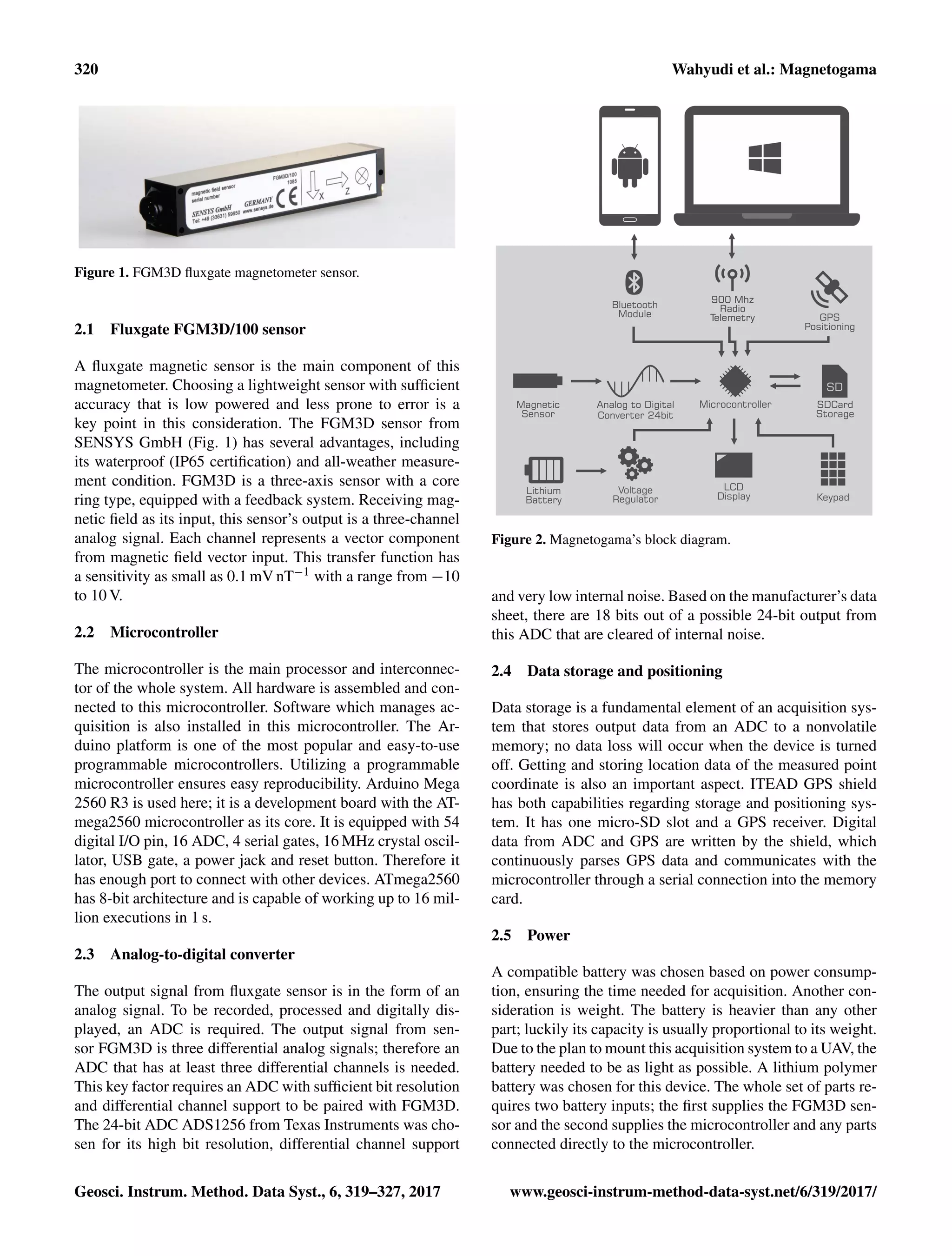 Magnetogama: an open schematic magnetometer | PDF