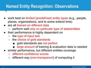 Boosting Named Entity Extraction through Crowdsourcing | PPT