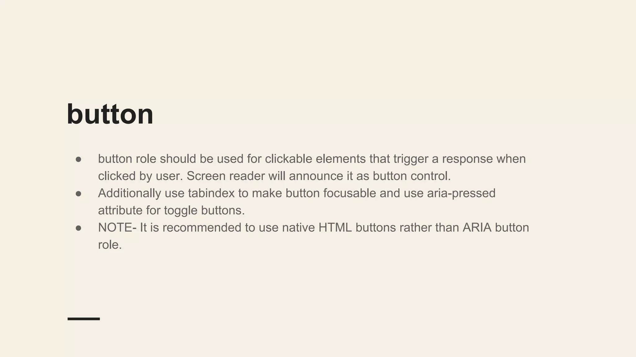 Introduction to ARIA | PDF
