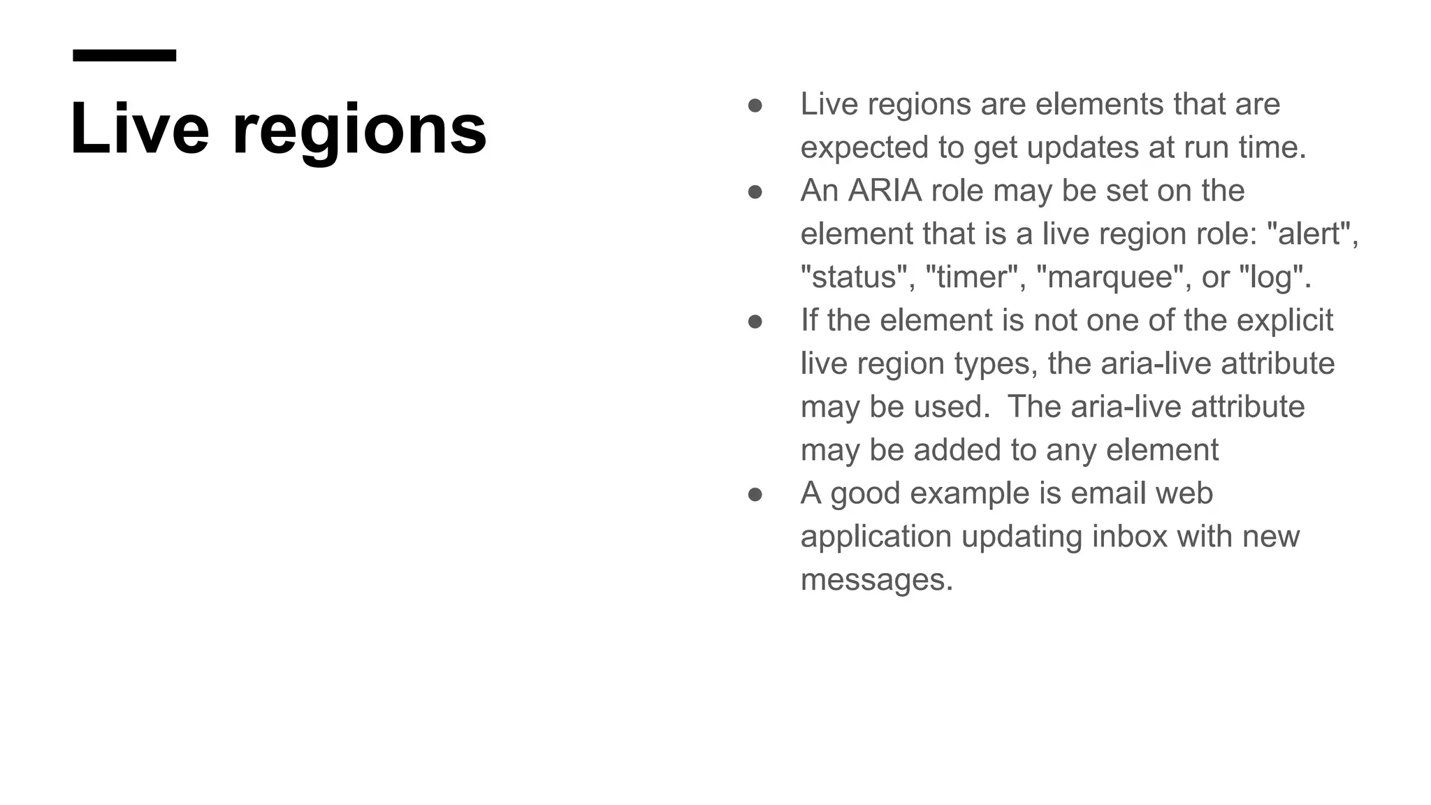 Introduction to ARIA | PDF