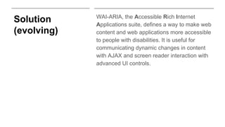 Introduction to ARIA | PDF