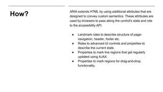 Introduction to ARIA | PDF