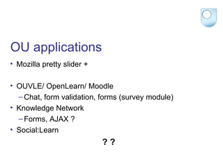 Accessible Rich Internet Applications for the OU | PPT