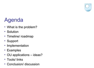 Accessible Rich Internet Applications for the OU | PPT