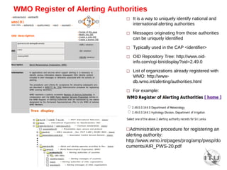 Introduction to Operationalizing the Common Alerting Protocol (ITU-T X ...