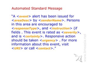 Common Alerting Protocol | PDF