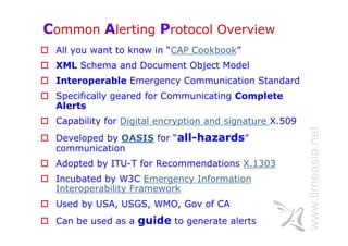 Common Alerting Protocol | PDF