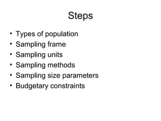 sampling | PPT