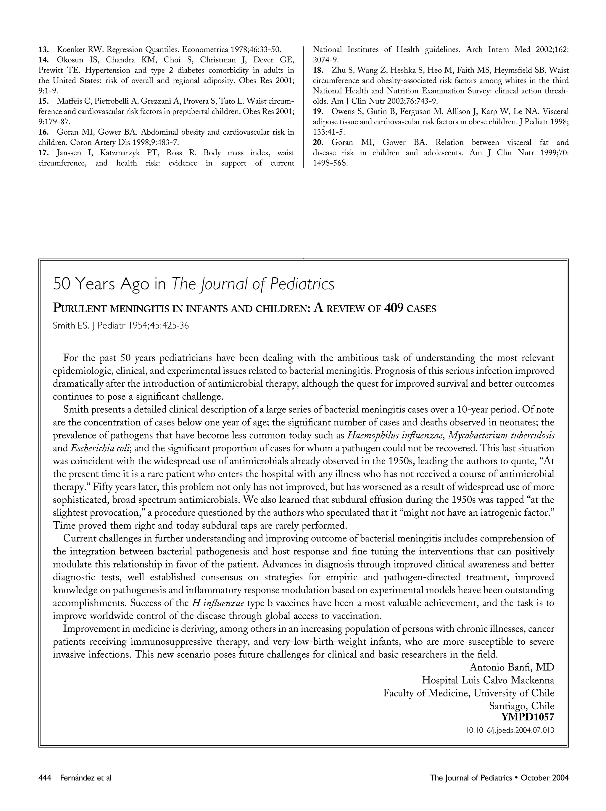 Waist circumference percentiles | PDF