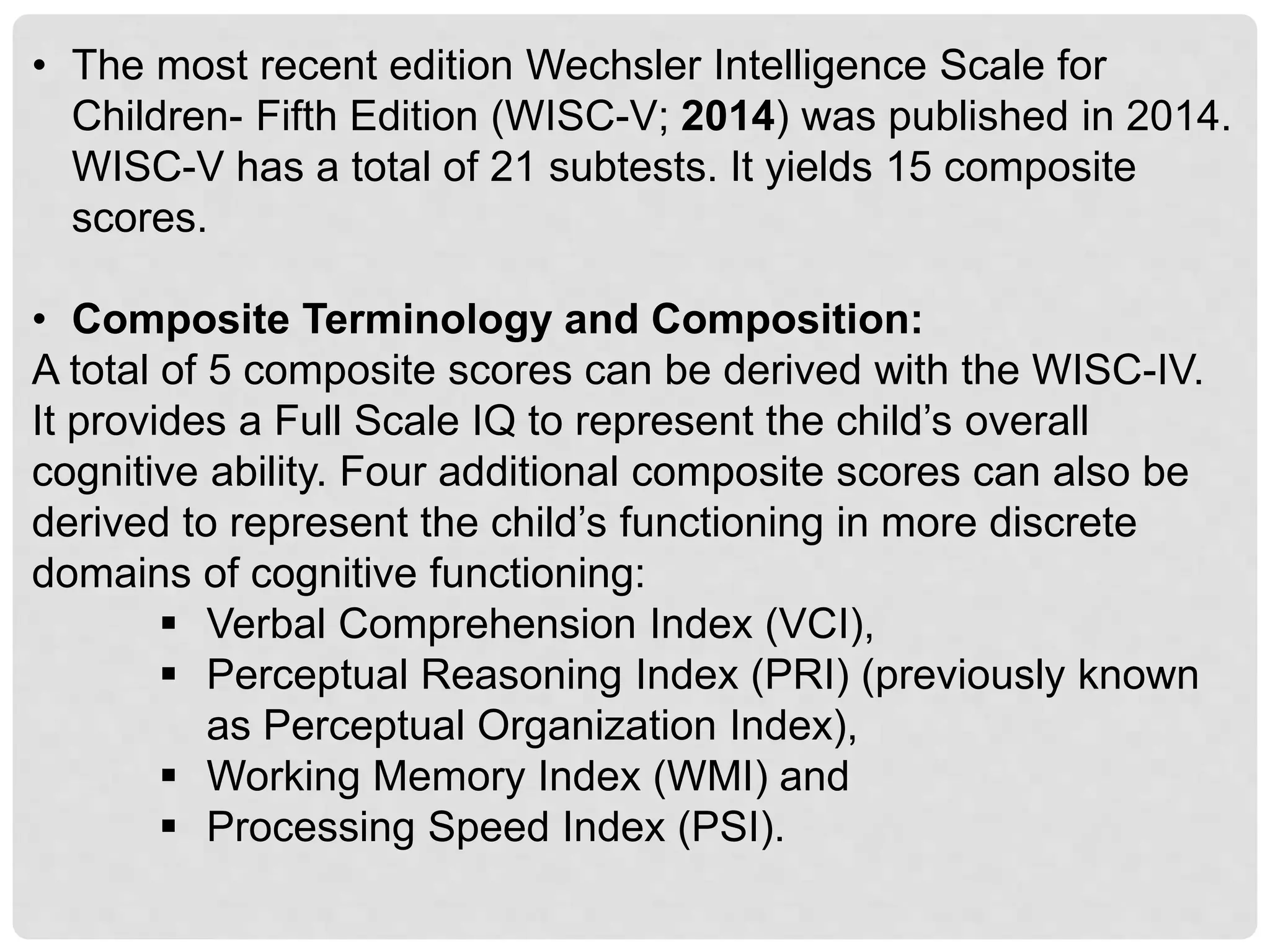 Intelligence Testing | PPTX