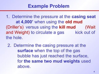 Wait and weight vs. driller | PPT