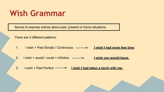 Wait Expect Hope Wish | PPT