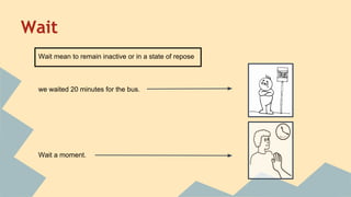 Wait Expect Hope Wish | PPT