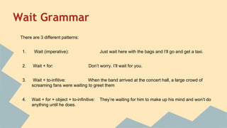 Wait Expect Hope Wish | PPT