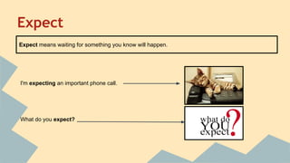 Wait Expect Hope Wish | PPT