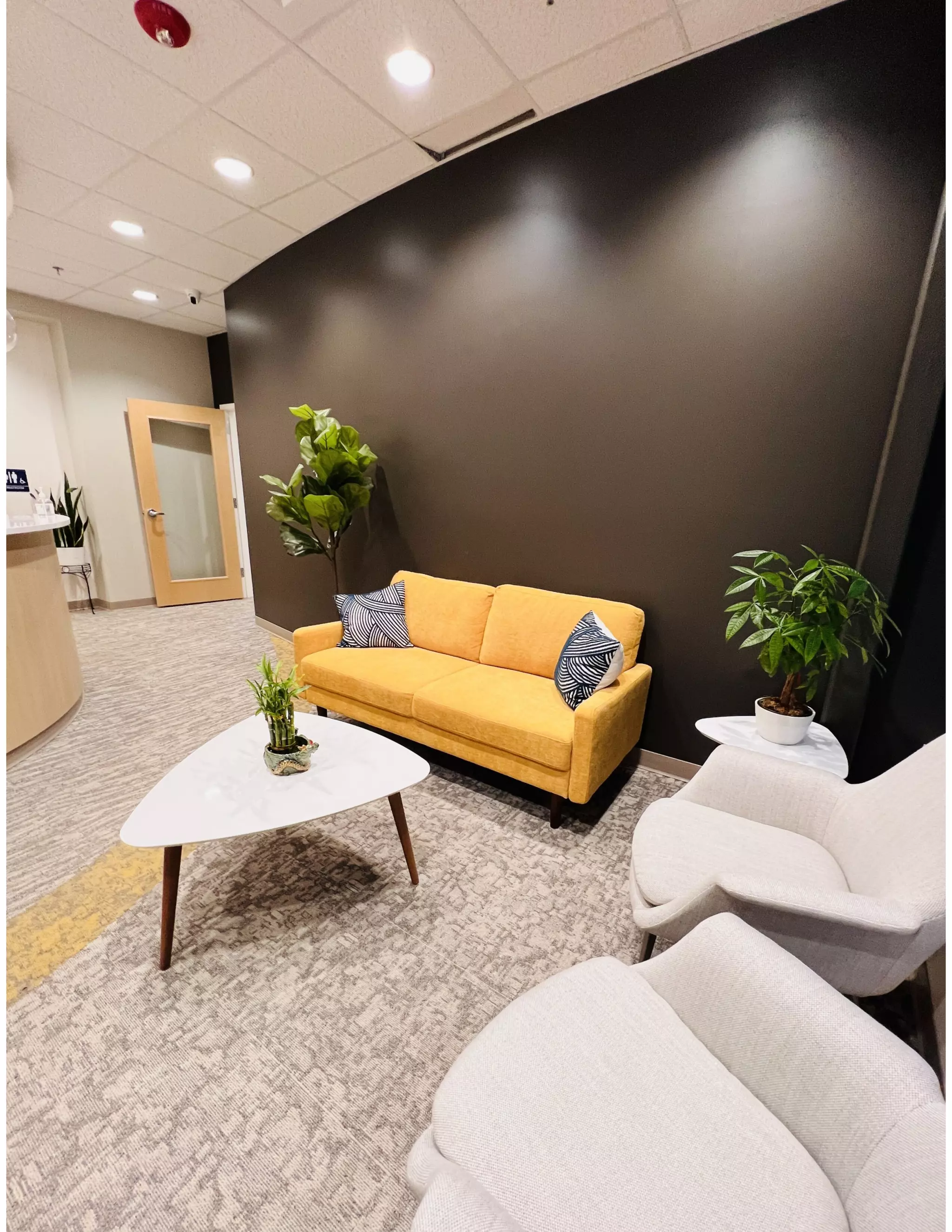 Waiting area at Seattle dentist Evergreen Smile Studio.pdf